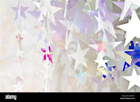 Blue Blank European Caucasian Silver Stars Asterisks Star Backdrop