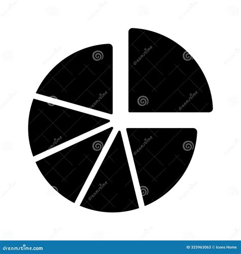A Modern Infographics Showing Sectional Pie Graph An Editable Vector