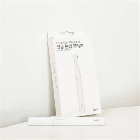 전동눈썹정리기 추천 닷드 전동눈썹칼 잔털정리 사용법 네이버 블로그