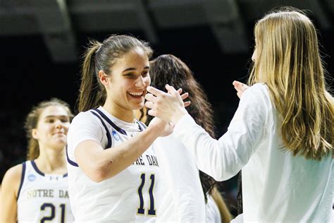 Sonia Citron Of Notre Dame Womens Basketball A Wnba Draft Invitee
