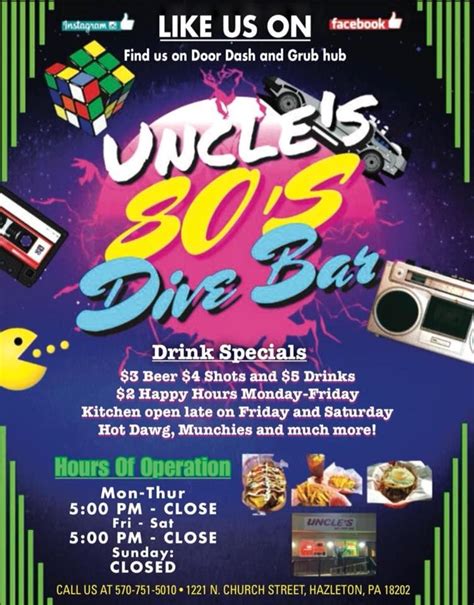 Autumn Falls Entertainment Debuts At Uncles 80s Dive Bar Hazleton