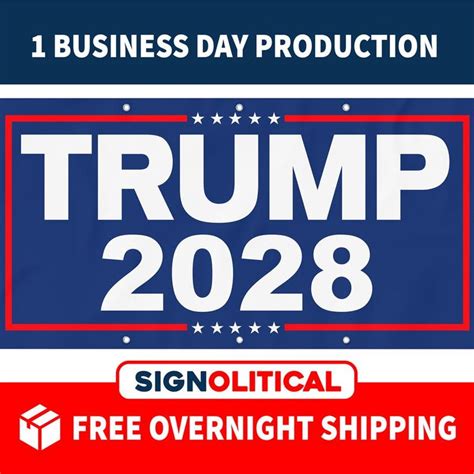 Trump 2028 Flag Etsy