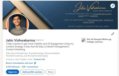 Jatin Vishwakarma On Linkedin Socialmedia Linkedingrowth