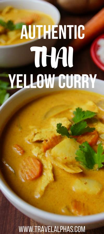 Authentic Thai Yellow Curry With Chicken Artofit