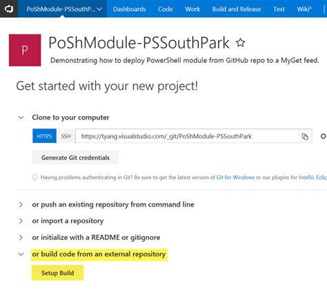 Deploying Powershell Module From Github To A Myget Feed Using Vsts Cicd Pipeline Managing