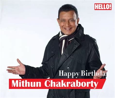 Mithun Chakrabortys Birthday Celebration Happybdayto