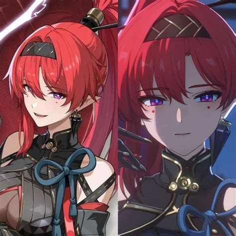 명조 일러스트 Vs 인게임 모음 명조 워더링 웨이브 에펨코리아