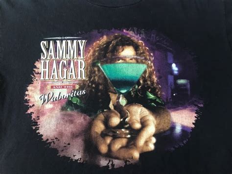Vintage Sammy Hagar And The Waboritas 1999 Red Voodoo Gem