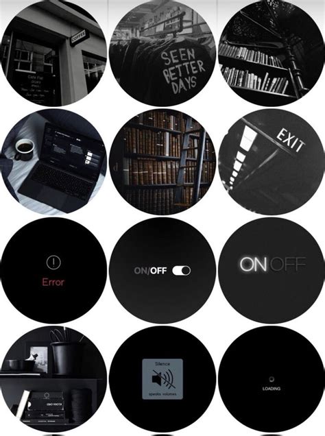 Instagram Highlight Icons Black And White Instagram Ig