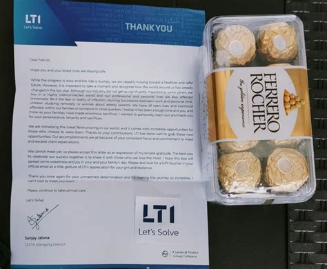 Bharat Khatwani On Linkedin Thank You Lti Larsen And Toubro Infotech