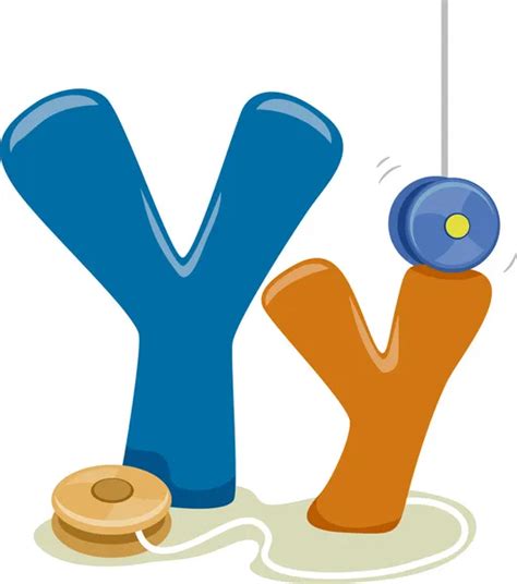 Letter Y Yo Yo Stock Photo Petr