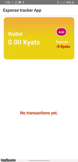GitHub KaungHtetHein116 Expense Tracker App React Native