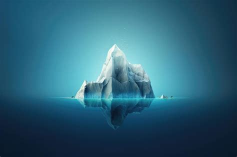 Premium Photo Tip Of An Iceberg