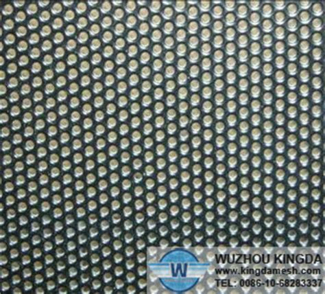 Perforated Mesh Security Screen Perforated Mesh Security Screen Manufacturer Wuzhou Kingda Wire