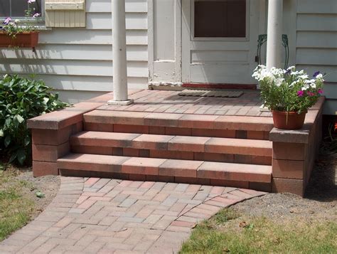 Red Brick Step Ideas At Claire Grissom Blog