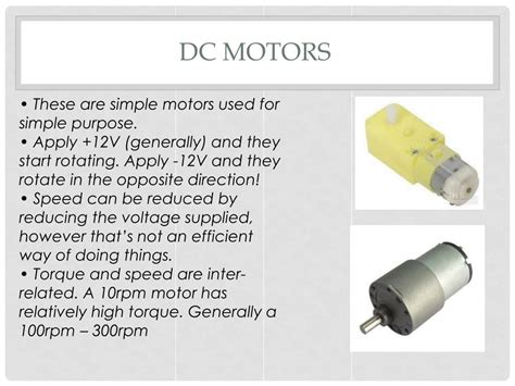 PPT Introduction To Motors Servos And Steppers PowerPoint Presentation ID