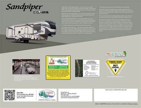 2020 Forest River Sandpiper C Class Brochure Download Rv Brochures