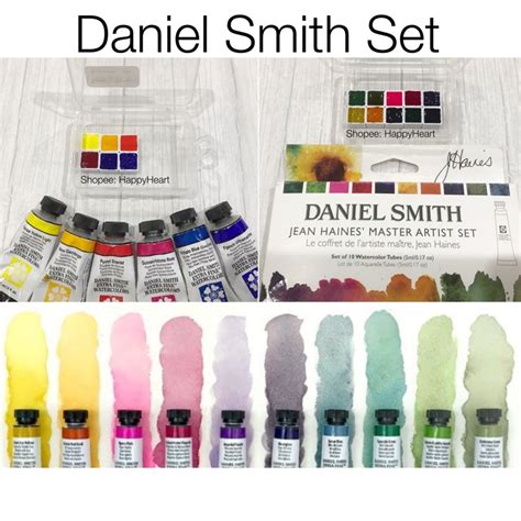 Jual Daniel Smith Set Share Tube Minipan Jean Haines Set Essential Set Shopee Indonesia
