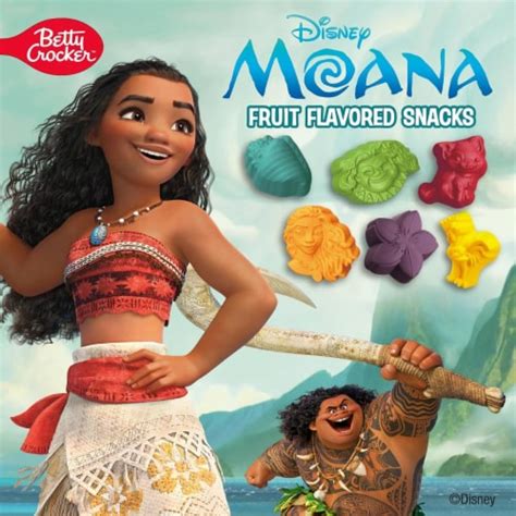 Betty Crocker Moana Fruit Flavored Snacks 10 Count Smiths Food And Drug