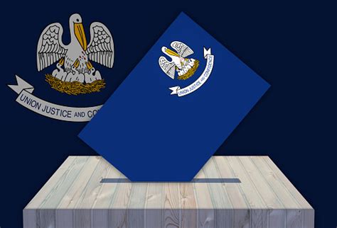 배경루이지애나 미국에 국기와 투표 용지 상자 0명에 대한 스톡 벡터 아트 및 기타 이미지 0명 Democratic