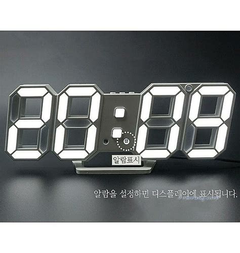 벽시계 거실 무브먼트 벽걸이 인테리어 전자 디지털 벽에 붙이는 집들이 사무실ghi325 티몬