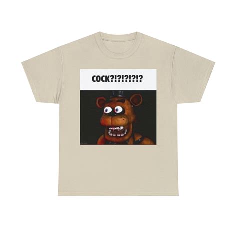 Freddy Fazbear Fnaf Five Nights At Freddys Meme T Shirt Etsy Australia