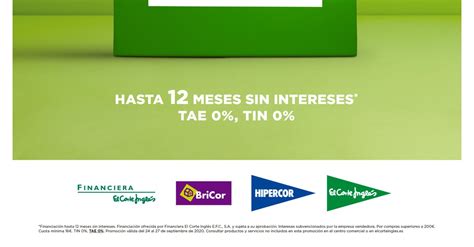 El Corte Inglés Financia Compras Sin Intereses Revista Centros