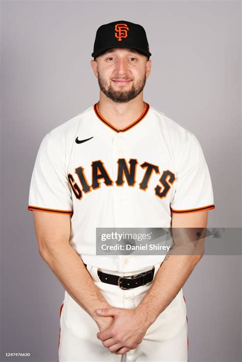 Nick Duron Of The San Francisco Giants Poses For A Photo During The