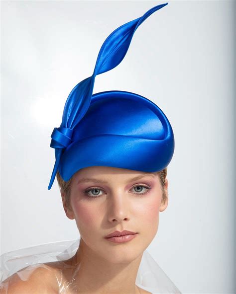 Philip Treacy Oc 102 Hat In Blue Artofit