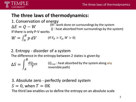 Ppt Lecture 1 ： Thermodynamics Review Powerpoint Presentation Free