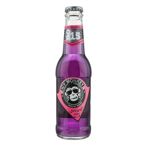 نوشابه گازدار با طعم مخلوط توت ها 250 میلی لیتری آیسی مانکی