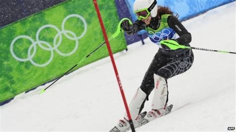 Olympic Skier S Topless Photos Cause Storm In Lebanon BBC News