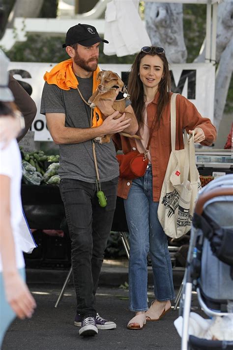 Lily Collins Engaged To Charlie Mcdowell See Engagement Ring Photo