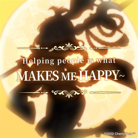 Cherry Tale On Twitter Helping People Is What Makes Me Happy~ A Mysterious Girl Who Enjoys