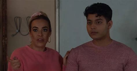 Itv Coronation Street Fans Rumble Courtney Twist As Aadi To Be Left