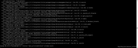 django 数据迁移 migrations django migrations csdn博客
