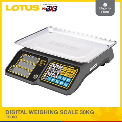 Lotus Digital Weighing Scale 30kg Ds30x
