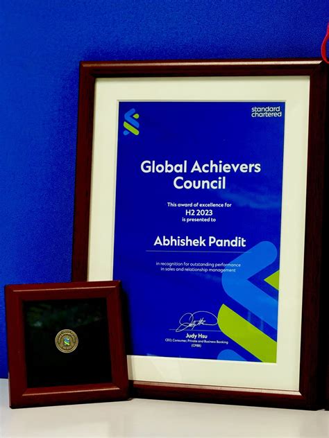 Abhishek Pandit On Linkedin Standardchartered