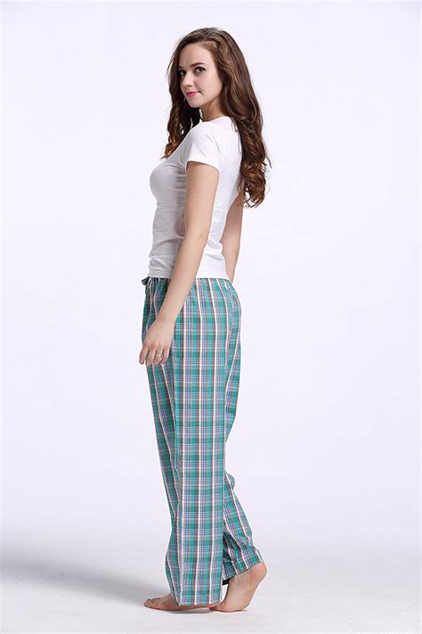 Cyz Womens 100 Cotton Woven Sleep Pajama Pants Cyz Collection