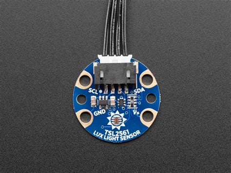 Adafruit Stemma Tsl2561 Digital Lux Light Sensor Id 3611 795