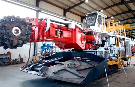 Rozadora Sandvik Mt720 Grupo Actyon