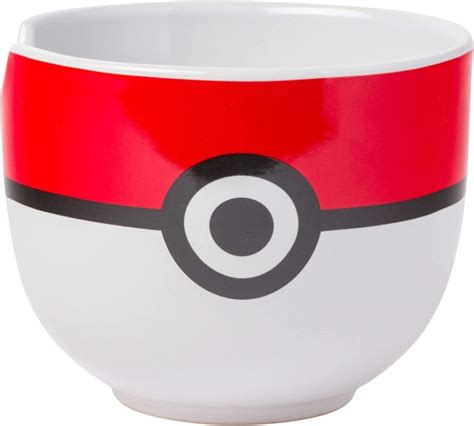 Silver Buffalo Pokemon Pokeball Ceramic Ramen Bowl With Chopsticks Ounces