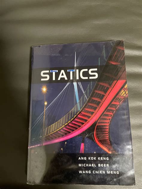 Statics For Civil Engineering Hobbies And Toys Books And Magazines Textbooks On Carousell