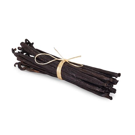 Strongus Tahitian Vanilla Beans Grade B 5 6 Inches 10 Pack Rich