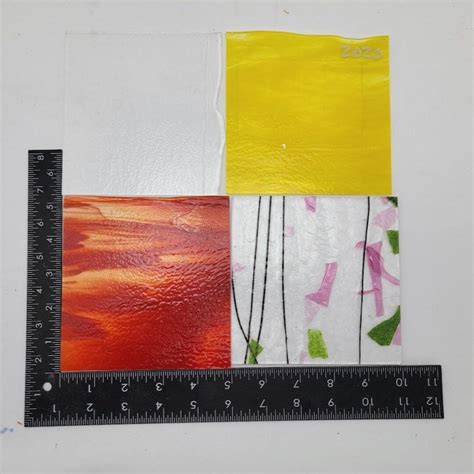 90 Coe Premium Scrap Pack Glass Fusing Supplies 3mm Standard Bullseye