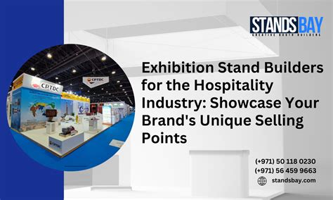 Exhibition Stand Builders For The Hospitality Industry Showcase Your