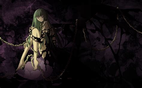 Wallpaper Anime Girls Artwork Code Geass C C Midnight Darkness