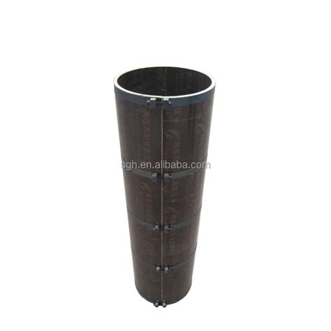 Customized Round Concrete Column Forms For Construction