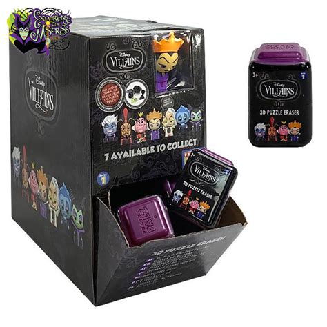 Sambro Disney Villains ‘puzzle Palz 3d Puzzle Eraser Mini Figure