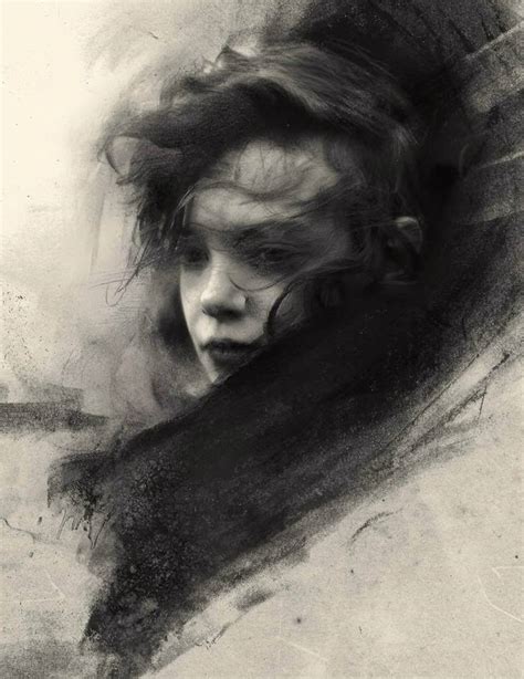 Realistic Charcoal Figure Drawing